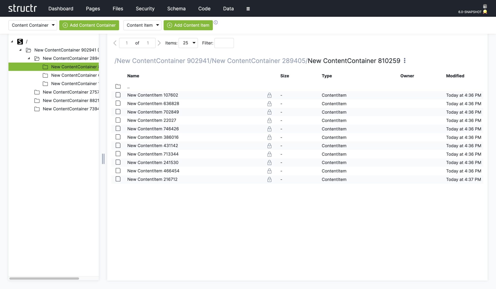 Content Management — Structr
