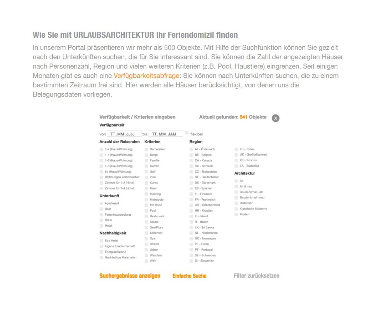 Customer Story: URLAUBSARCHITEKTUR — Structr